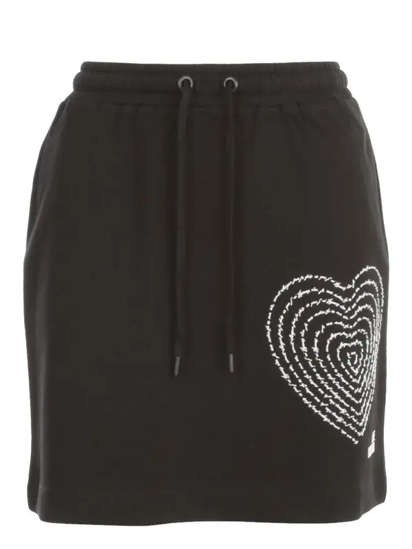 Moschino Drawstring Skirt - Black