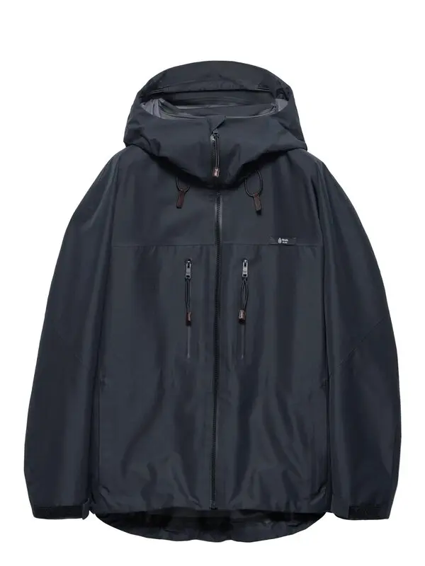 Prada Zip-up Hooded Jacket - Black