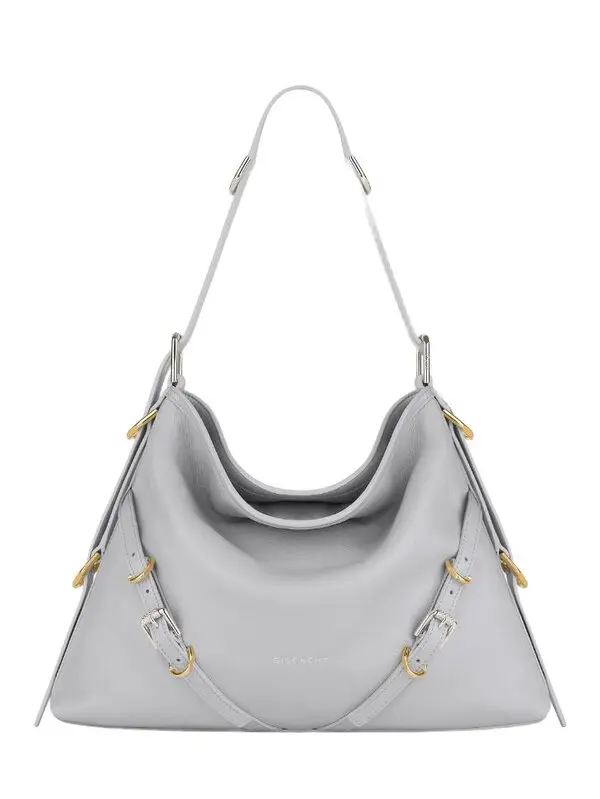 Givenchy Voyou Medium Shoulder Bag - Gray