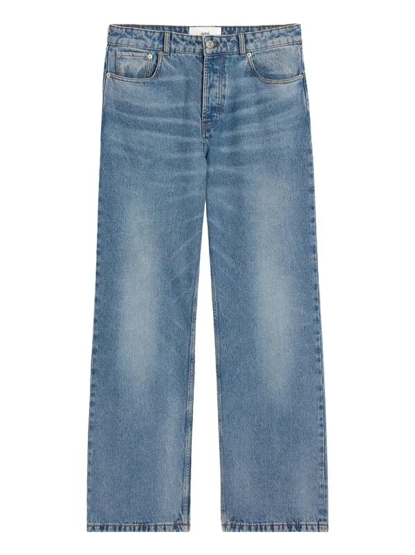 Ami Large Fit Jeans - Blue