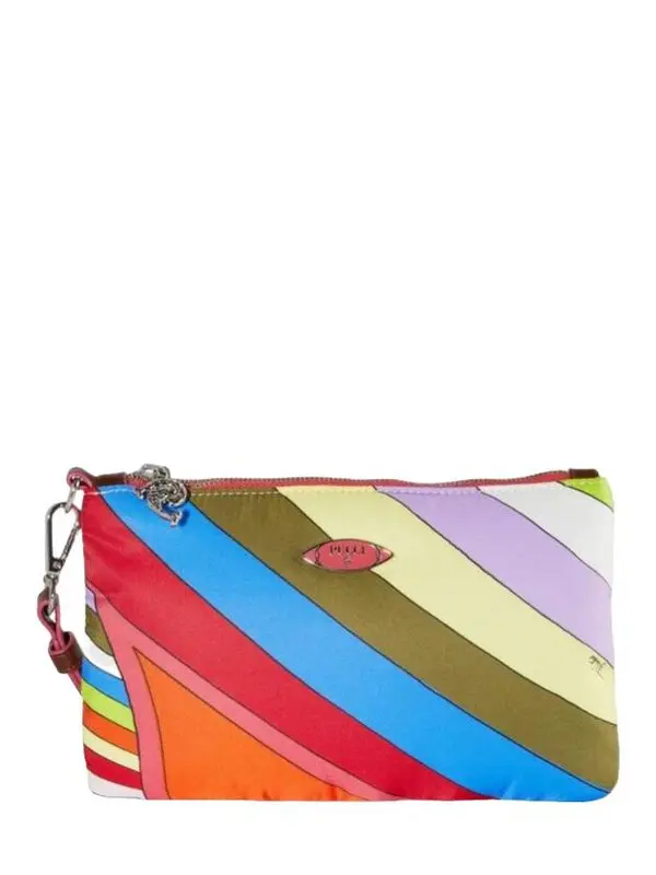 Emilio Pucci Logo Clutch - Multicolor