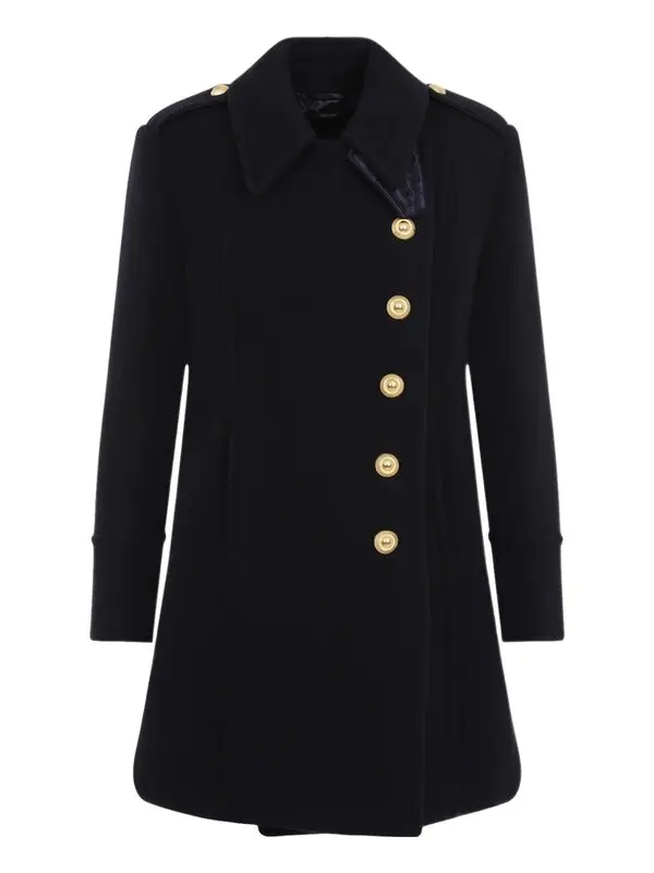 TOM FORD Button-detailed High Neck Jacket - Black