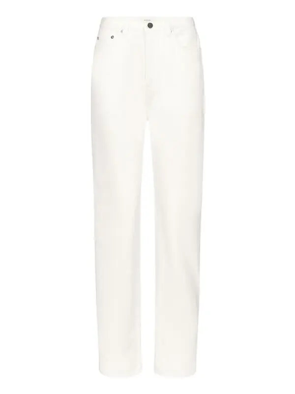 Loulou De Saison Jude Straight-leg Jeans - Ivory