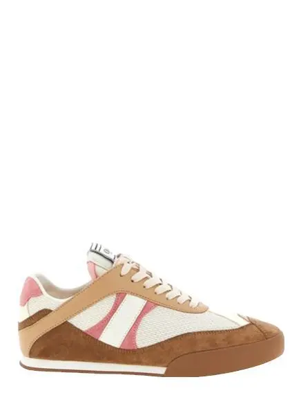 Chloé Kick Lace-up Sneakers - Brown