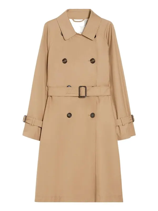 Max Mara Ctrench Belted Trench Coat - Camel