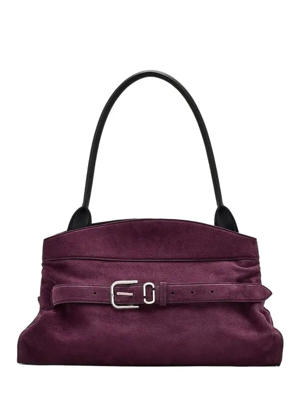 Marc Jacobs Logo Shoulder Bag - Burgundy Red