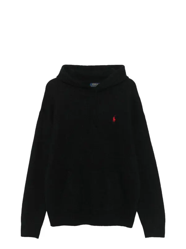 Polo Ralph Lauren Embroidered Hoodie - Black