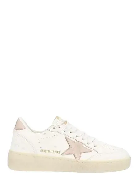 GOLDEN GOOSE Ballstar Lace-up Sneakers - Pink