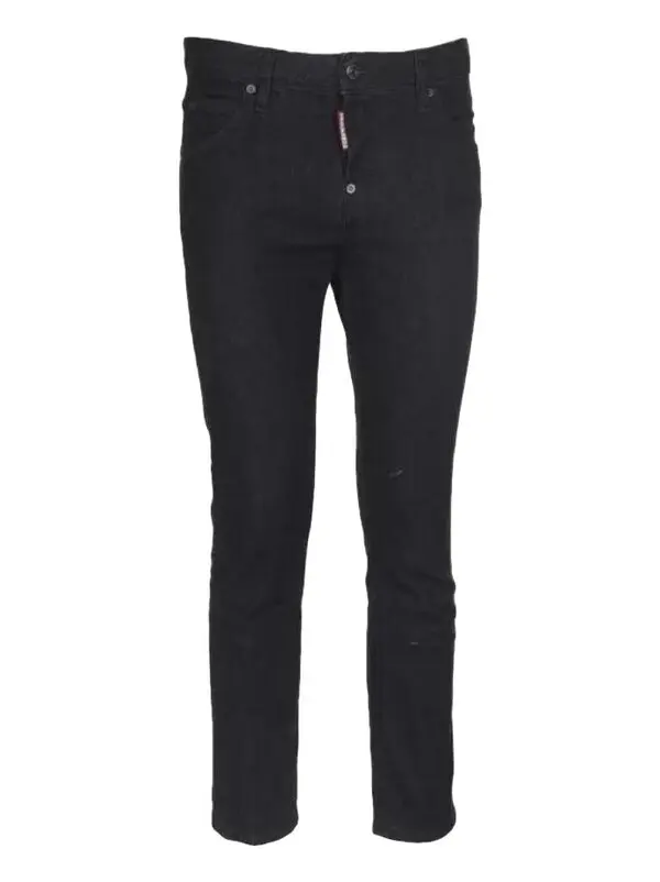 Dsquared2 Logo Detail Jeans - Black