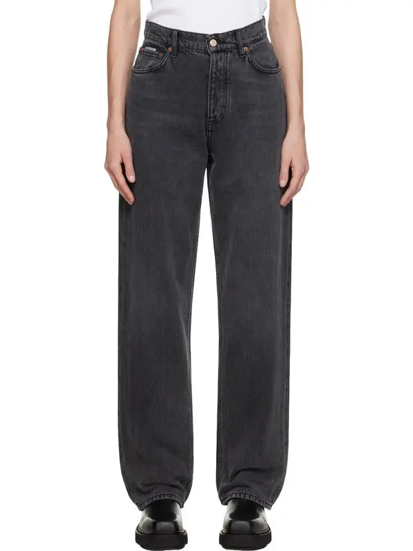 Eytys Jeans With Belt Loops - Black