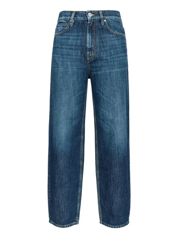Pinko Estelle Egg Straight-leg Jeans - Blue