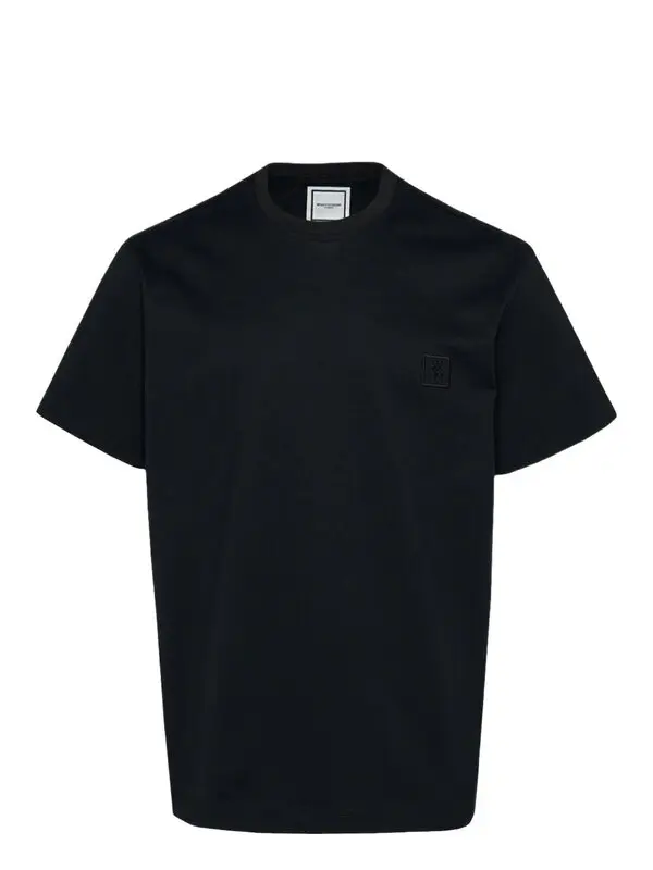 WOOYOUNGMI Graphic Back T-shirt - Black