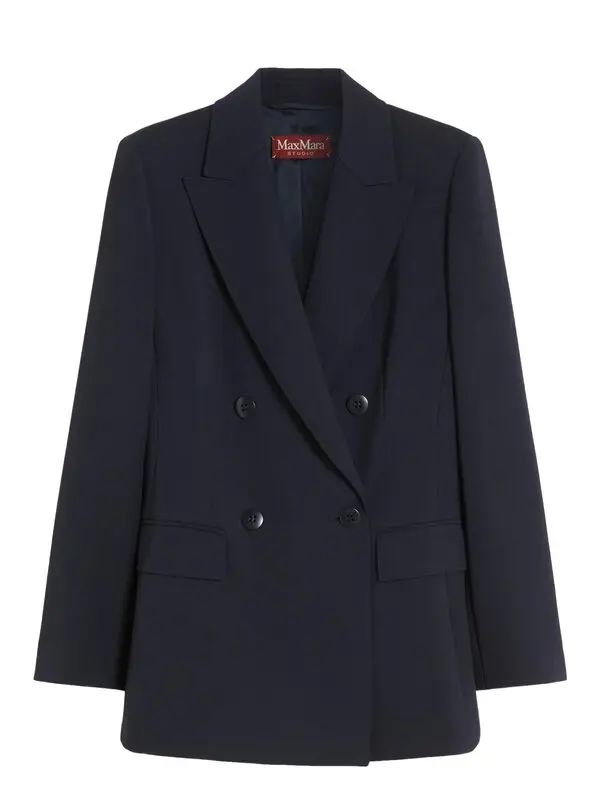 Max Mara Double-breasted Blazer - Blue
