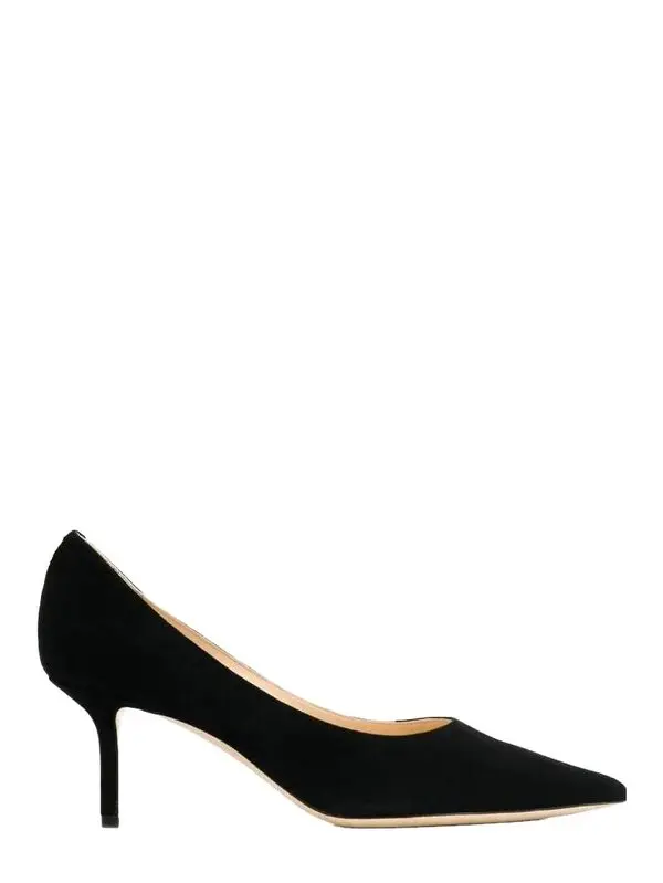 JIMMY CHOO Love 65 Suede Pumps - Black