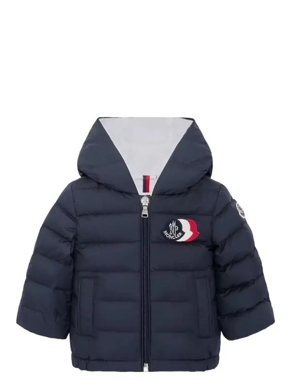 Moncler Hakan Hooded Down Jacket - Navy Blue