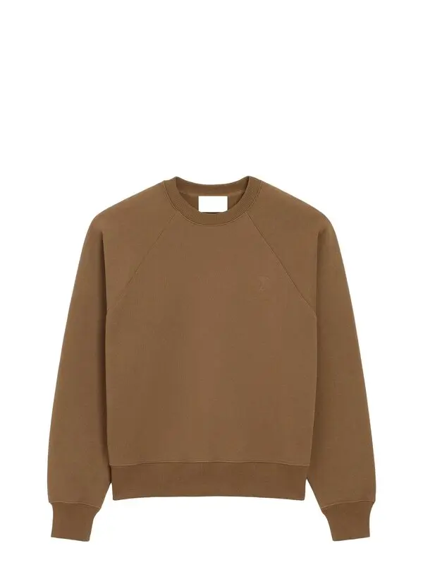 Ami De Coeur Crewneck Sweatshirt - Hazelnut