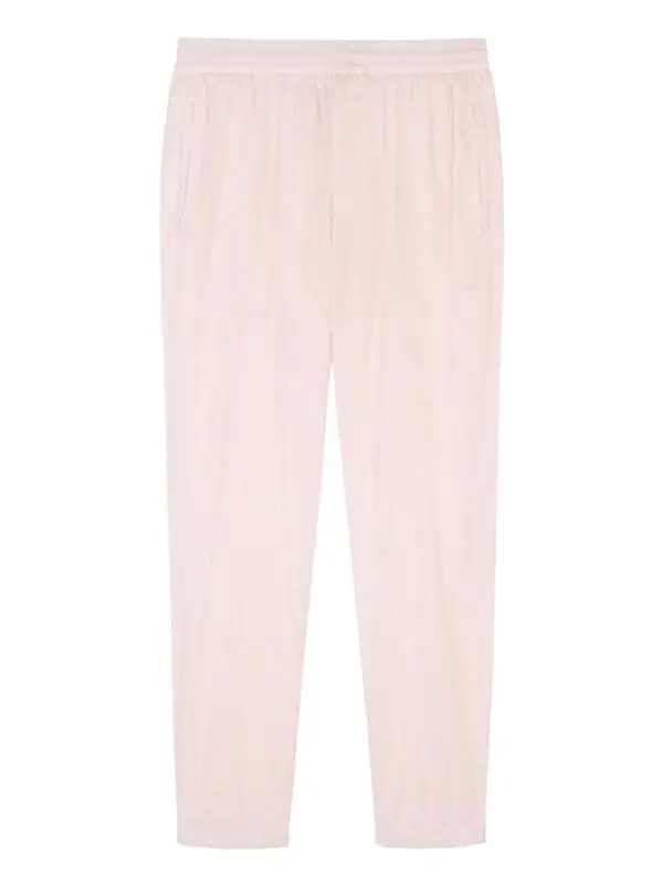 Givenchy 4g Cropped Jogger Pants - Light Pink