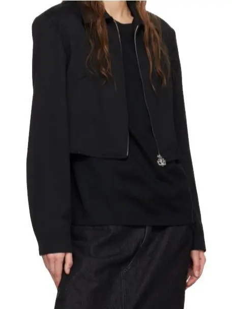 WOOYOUNGMI Long Sleeve Shirt - Black