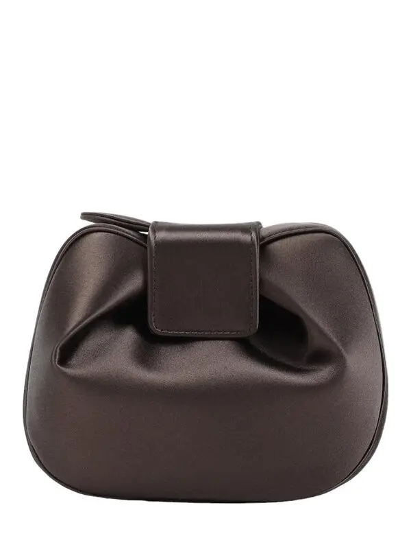Gabriela Hearst Small Clutch Bag - Chocolate