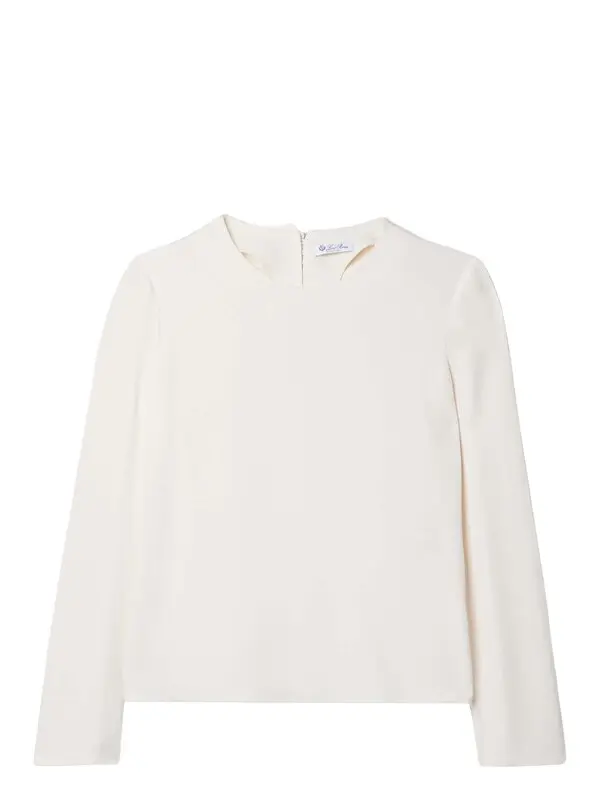 Loro Piana Long-sleeved T-shirt - White