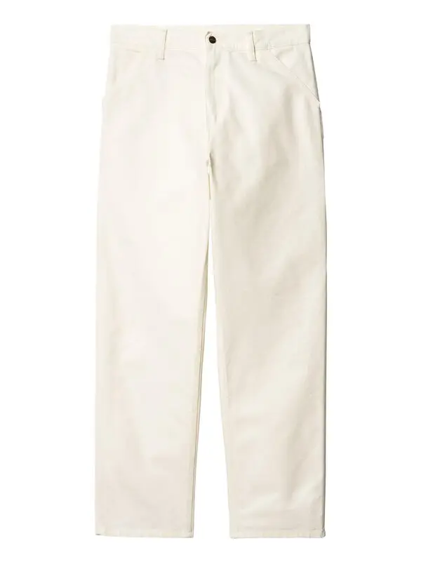 Carhartt Work In Progress Relaxed Fit Work Pants - White