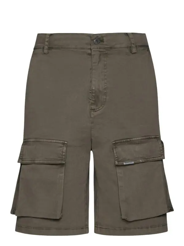 REPRESENT Washed Cargo Shorts - Green