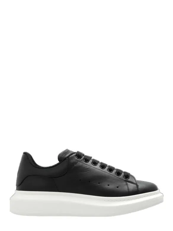 Alexander McQueen Oversized Lace-up Sneakers - Black