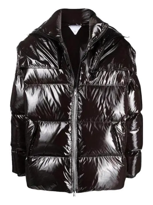 Bottega Veneta Padded Puffer Jacket - Black