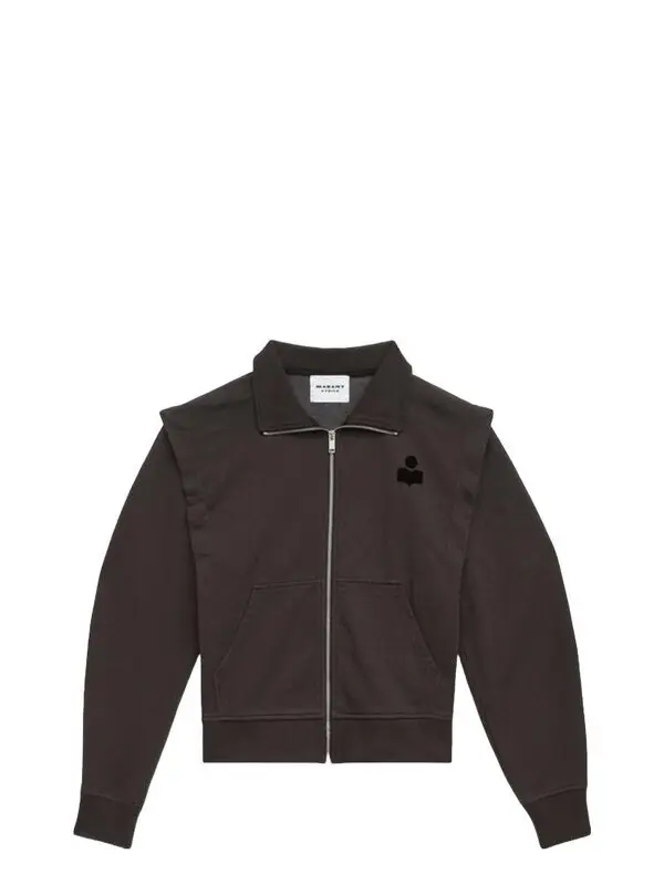 Isabel Marant Étoile Zip-up Sweatshirt - Black