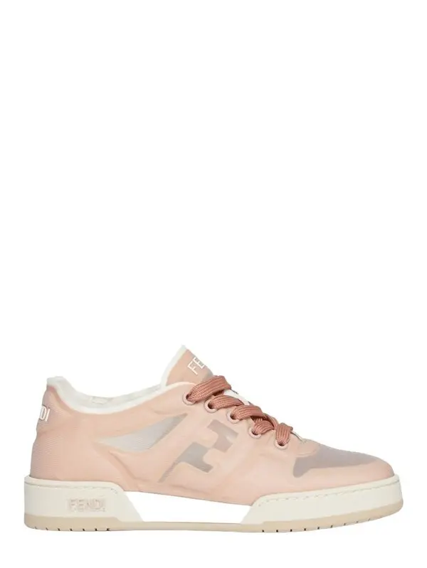Fendi Match Low-top Sneakers - Nude