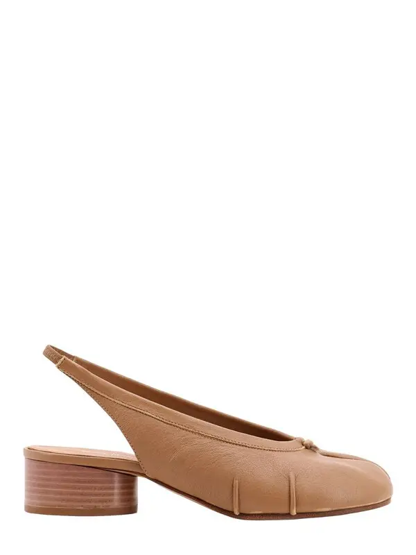 MAISON MARGIELA 40mm Tabi Slingback Pumps - Brown