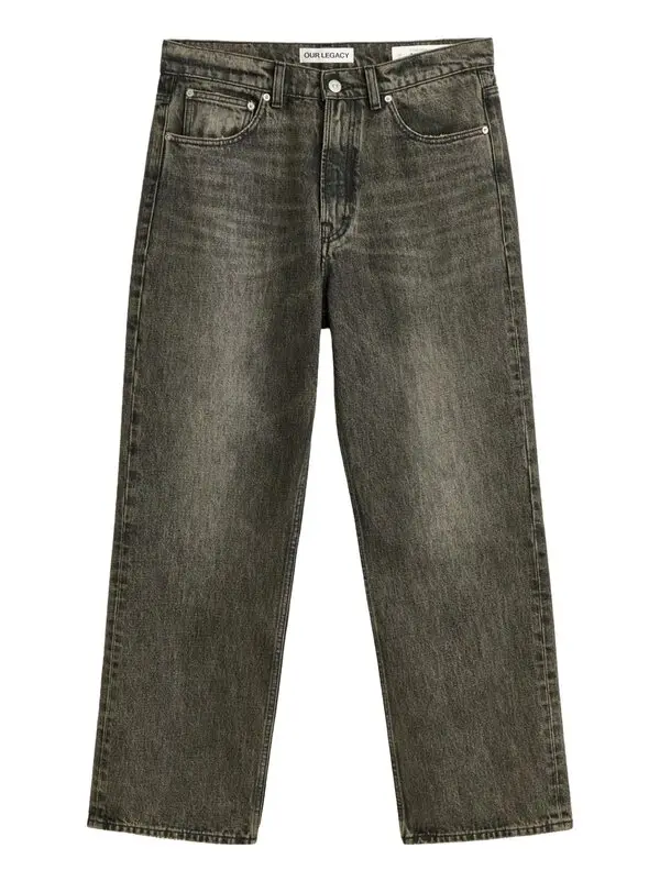 Our Legacy Straight-leg Jeans - Nocturne Ash