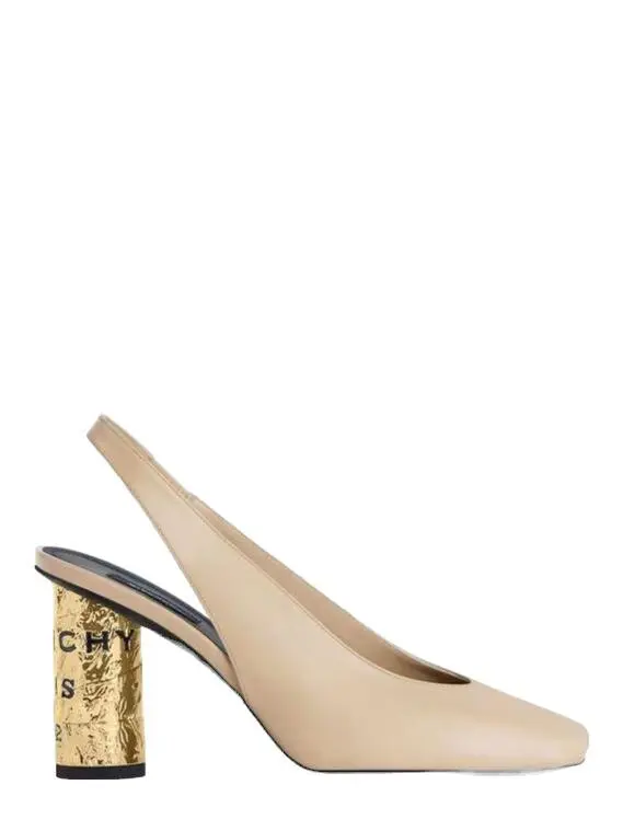 Givenchy Tape Slingback Heeled Pumps - Light Brown