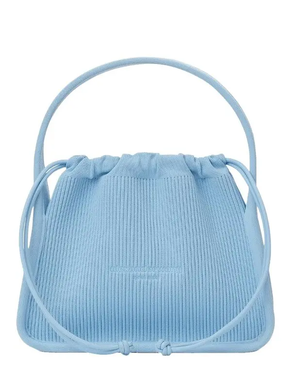 Alexander Wang Small Ryan Shoulder Bag - Light Blue