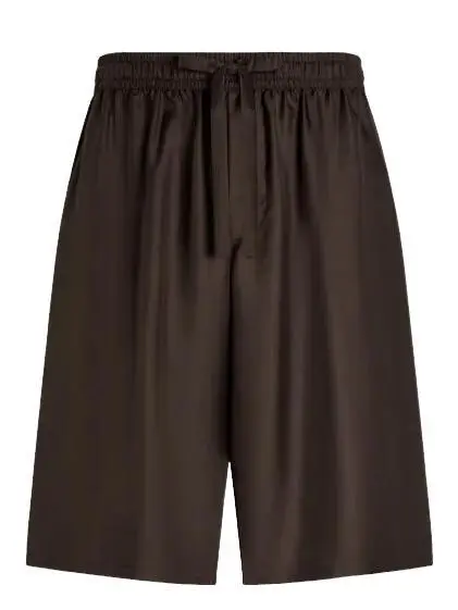 Dolce & Gabbana Drawstring Waist Shorts - Black
