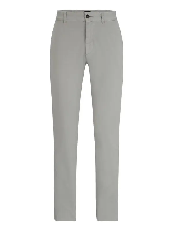 Hugo Boss Tailored Casual Pants - Gray