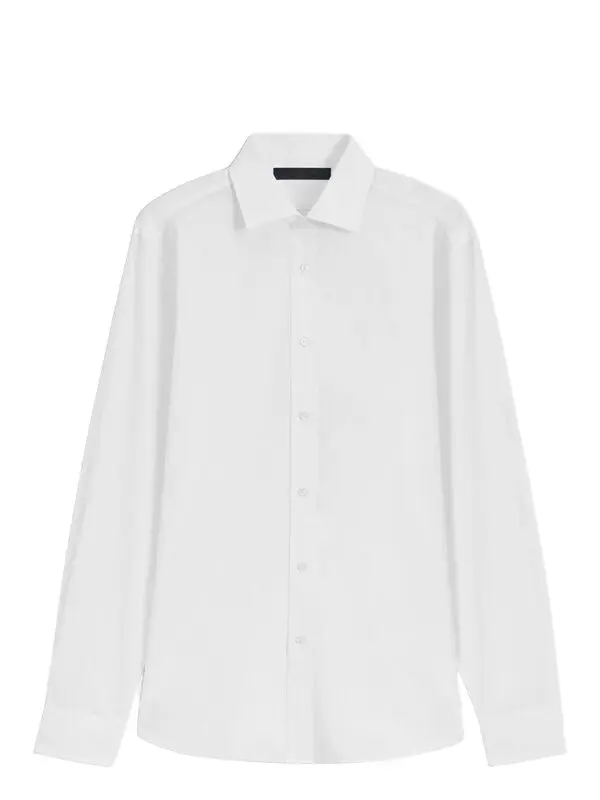 Hugo Boss Long-sleeved Button-up Shirt - White