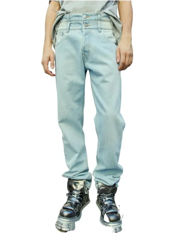 VTMNTS Double Waist Jeans - Green