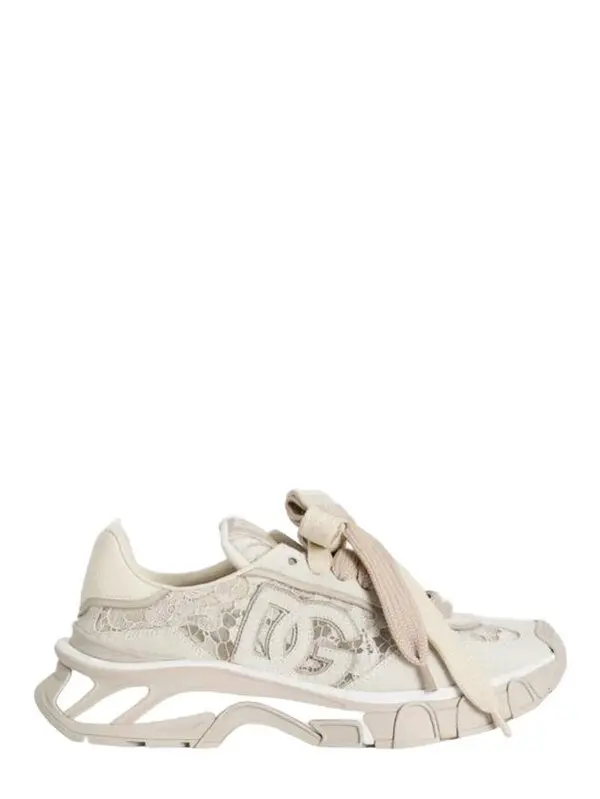 Dolce & Gabbana Dg Country Road Lace-up Sneakers - Nude