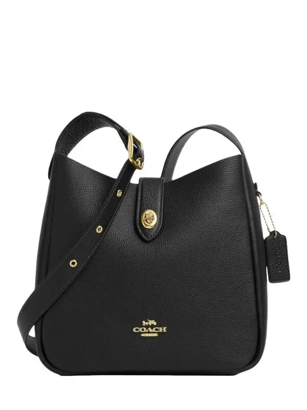 COACH Logo Shoulder Bag - Black