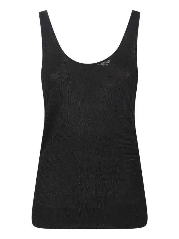 THE FRANKIE SHOP Rivo Knit Tank Top - Black