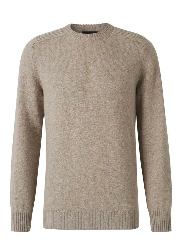 Sease Virgin Wool Jumper - Taupe