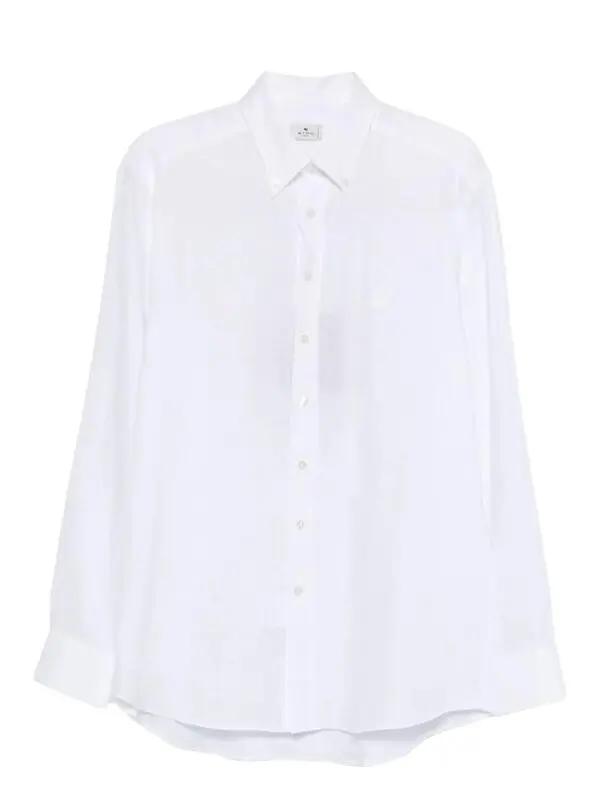 Etro Buttoned Long-sleeve Shirt - White