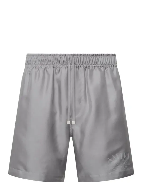 Amiri Printed Swim Shorts - Grey