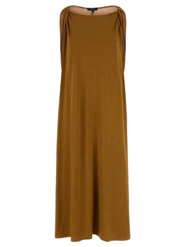 Soeur Debby Sleeveless Maxi Dress - Brown