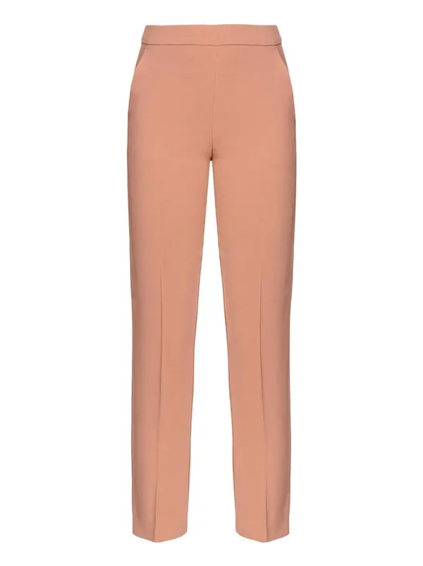 Pinko Tailored Cropped Trousers - Nude