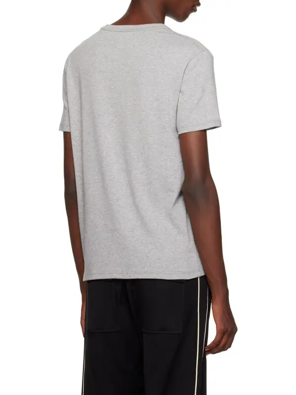 TOM FORD Item O-neck Short-sleeved T-shirt - Gray