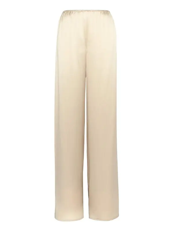 FERRAGAMO Wide Leg Trousers - Nude