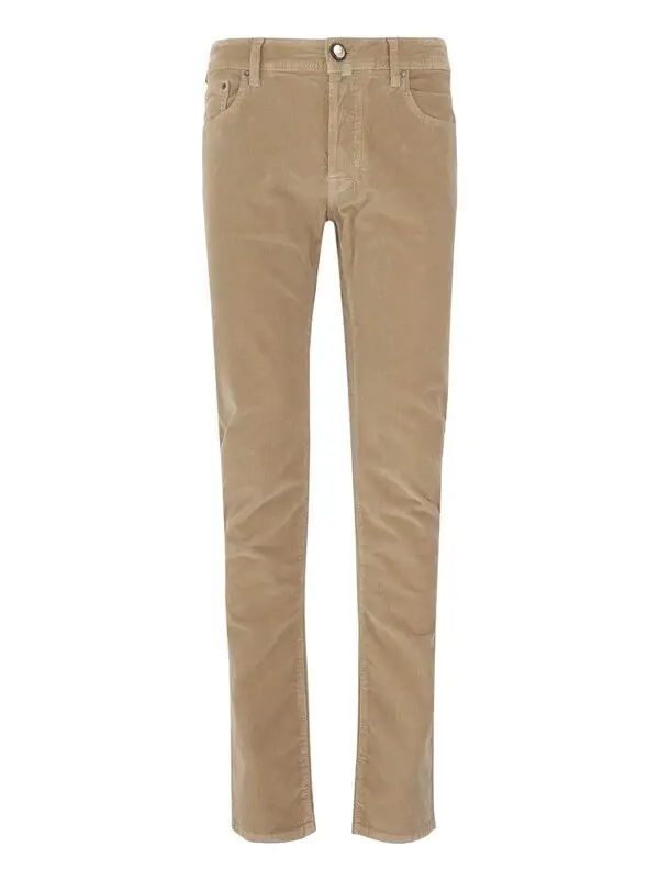 Jacob Cohen 5-pocket Corduroy Jeans - Khakibeige