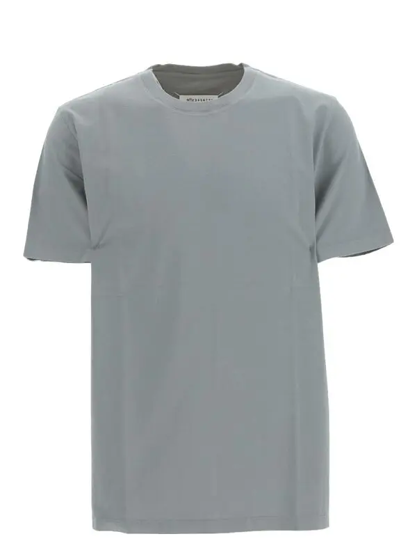 MAISON MARGIELA Short-sleeved Crewneck T-shirt - Gray